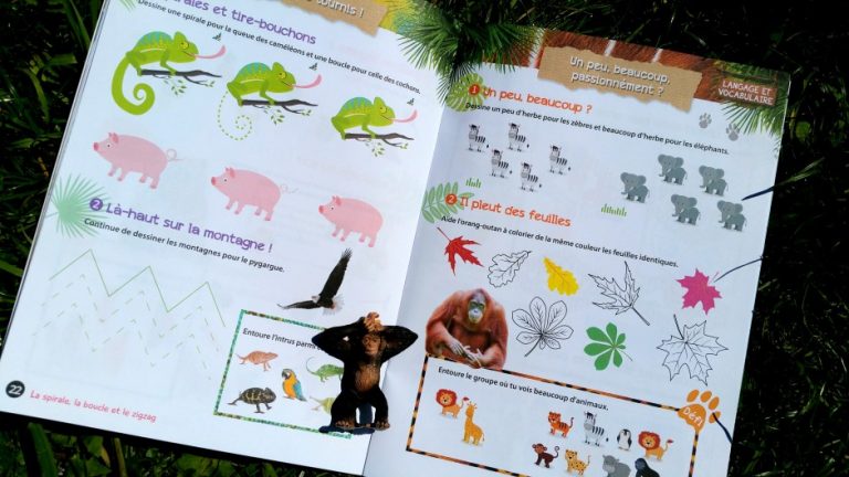 Des cahiers de vacances, une saison au Zoo, réviser avec les animaux