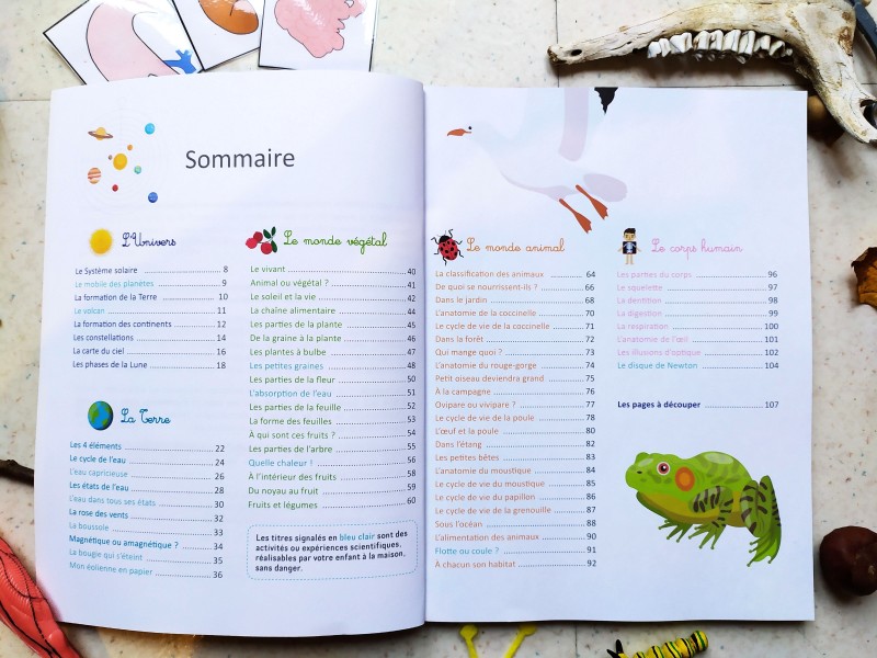 Mon grand cahier Montessori de découverte des sciences. Larousse. Mon avis