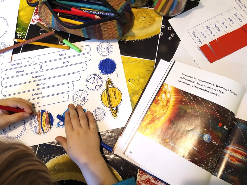 Le système solaire, l'espace et les planètes. Activités / Fabrication ...