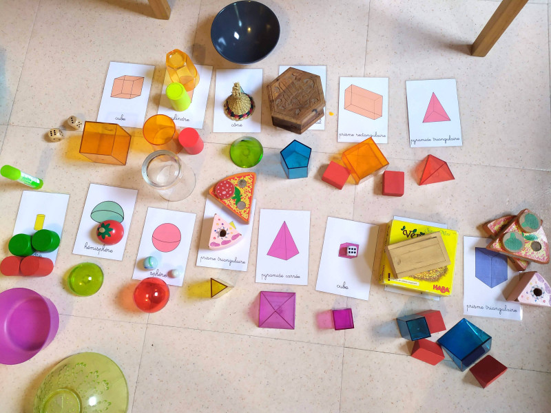 Géométrie: les solides, activités, maternelles / primaires - L'école en ...