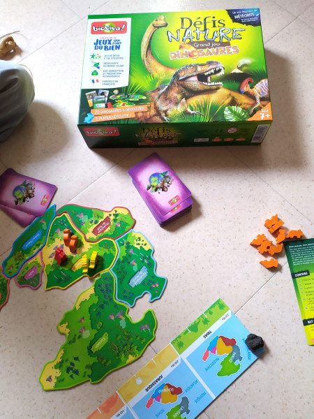 Un grand jeu de société sur les dinosaures ! Défis nature. L'école en ...